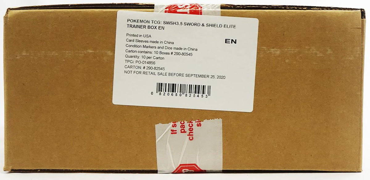 Pokemon Champion's Path Elite Trainer Box Case – 763 Collectibles