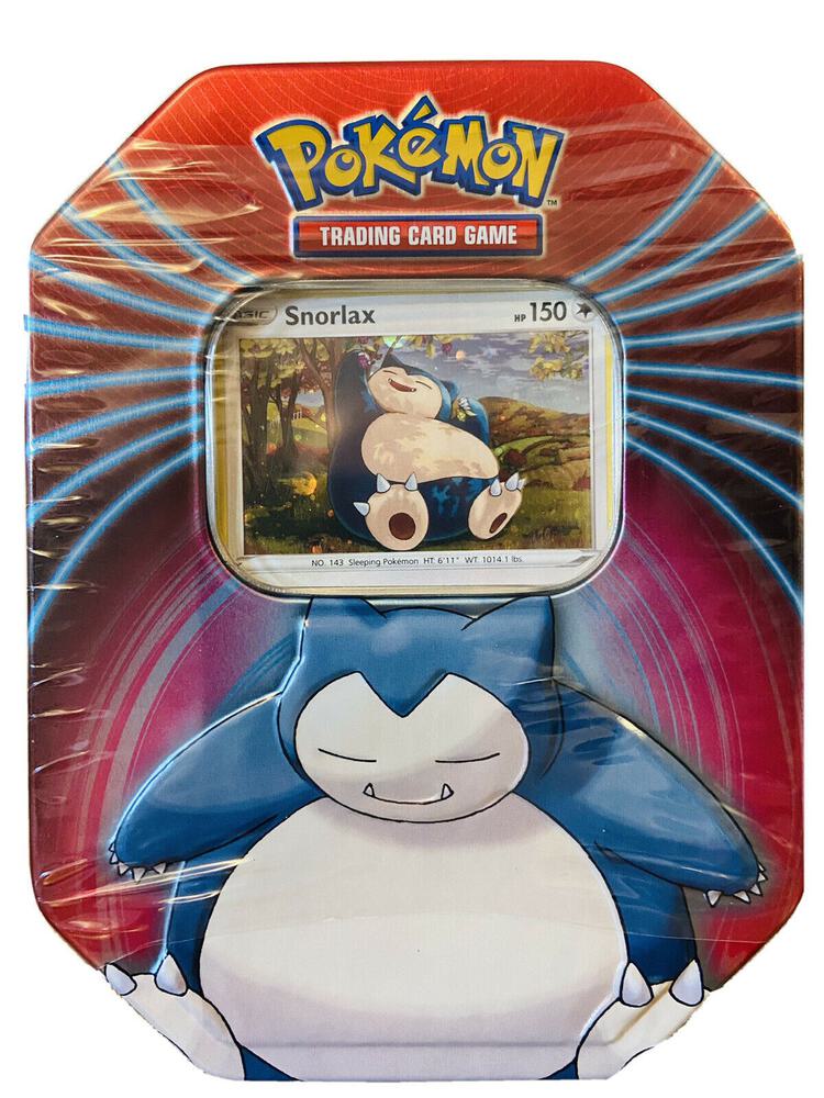 Pokemon Mighty Mysterious - Snorlax Tin – 763 Collectibles