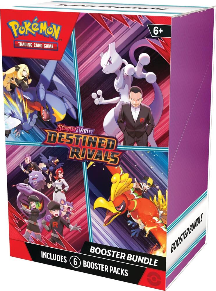 Pokemon Destined Rivals Booster Bundle – 763 Collectibles