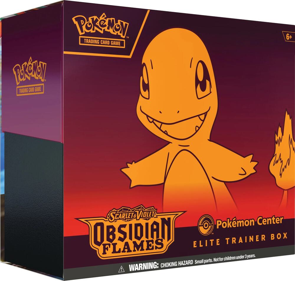 Pokemon Obsidian Flames Elite Trainer Box (Pokemon Center Exclusive) w ...