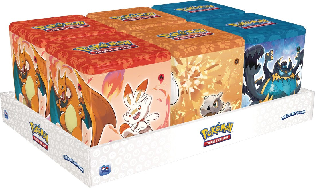 Pokemon Fighting, Fire, and Darkness Stacking Tin Set of 3 – 763 ...