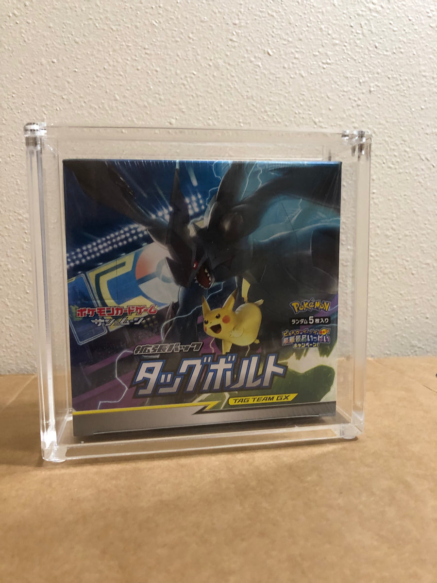 Japanese Booster Box Acrylic Case (Regular Booster Box Style) – 763 ...